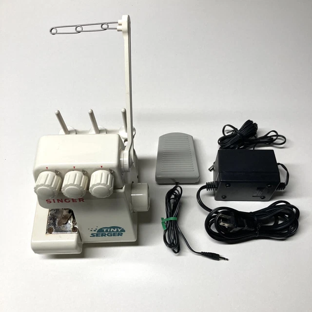 SINGER TINY SERGER Overedging Machine Model TS380A Tested Craft Sewing ...
