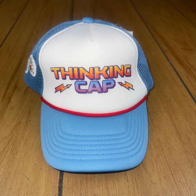 STRANGER THINGS DUSTIN Thinking Cap Universal Studios Halloween Hat £18 ...