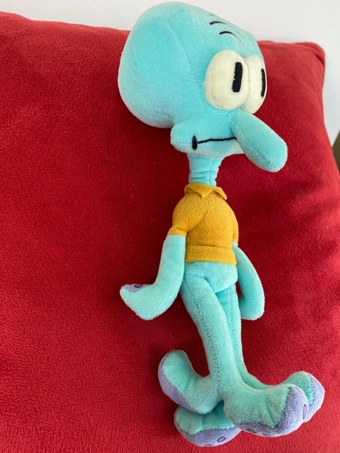 RARE 2006 TY SpongeBob SquarePants "Squidward Tentacles" Plush Toy 9 ...