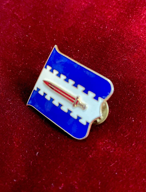 NANEE-B)US ARMY,WWII, ORIGINAL 187Th Infantry Regiment Unit Crest Rare ...