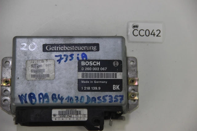 ORIGINAL BMW E32 E34 transmission control unit ECU 0260002067 control ...