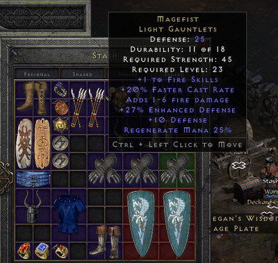 DIABLO 2 RESURRECTED Magefist Light Gauntlets D2R PC £1.04 - PicClick UK