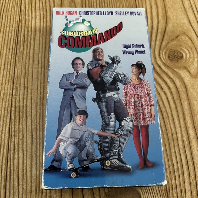 SUBURBAN COMMANDO VHS Tape Hulk Hogan 80's 90's Movie Turner Home Ent £ ...