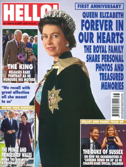 HELLO! MAGAZINE: QUEEN Elizabeth II 1st Anniversary, King Charles ... HELLO! MAGAZINE: QUEEN Elizabeth II 1st Anniversary, King Charles ...