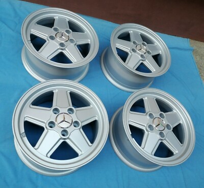 RONAL R9 WHEELS Rims 15” Mercedes AMG Penta W124 W201 W202 W203 £1,045. ...
