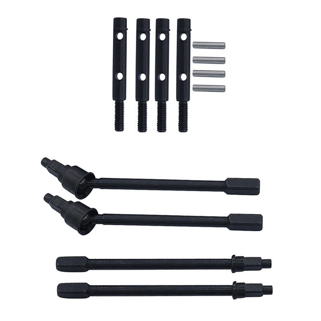 HARDEN STEEL AXLE CVD Drive Shaft Upgrade For Axial UTB18 Capra 1/18 RC ...