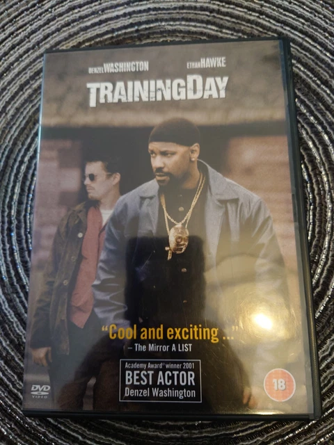 TRAINING DAY (DVD, 2002) Denzel Washington, Ethan Hawke EUR 1,16 ...