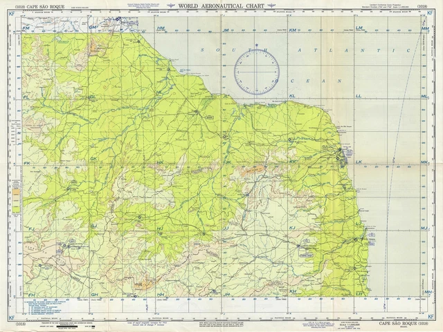 1956 ESTADOS UNIDOS Air Force Aeronáutica Tabla O Map Of Noreste Coast ...