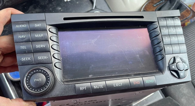 03-08 MERCEDES W211 CLS550 CLS500 Command Head Unit Navigation Radio CD ...