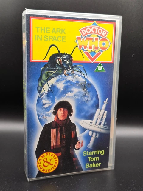 DOCTOR WHO VHS Video Cassette The Ark of Space Tom Baker Complete ...