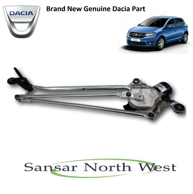 BRAND NEW GENUINE - Dacia Sandero Stepway Front Wiper Motor & Mechanism ...