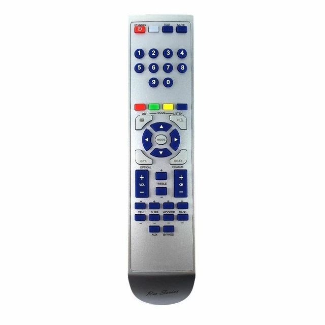 RM-SERIES HOME CINEMA Remote Control for Acoustic Solutions DS533 £14. ...