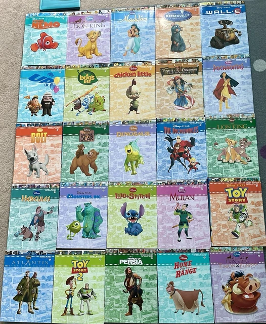 DISNEY MOVIES - GRAPHIC NOVELS - COMPLETE SET - 25 HB BOOKS plus ...