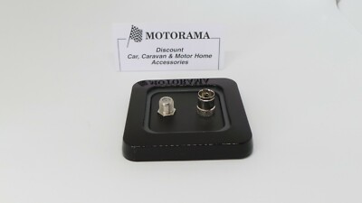 CARAVAN MOTORHOME BOAT Cline/Cbe Tv & Satellite Aerial Socket Black ...