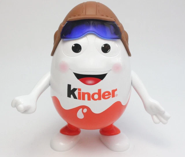 KINDER SURPRISE LIMITED Edition Egg Man Large 10 " Storage Pilot ...