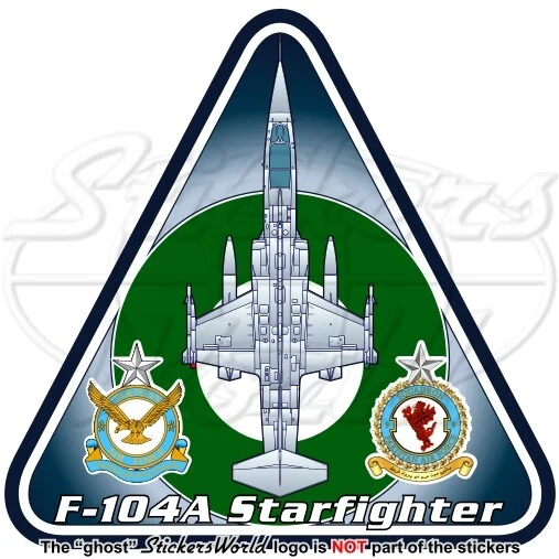 F-104 STARFIGHTER PAKISTAN Lockheed F-104A Pakistani Air Force PAF ...