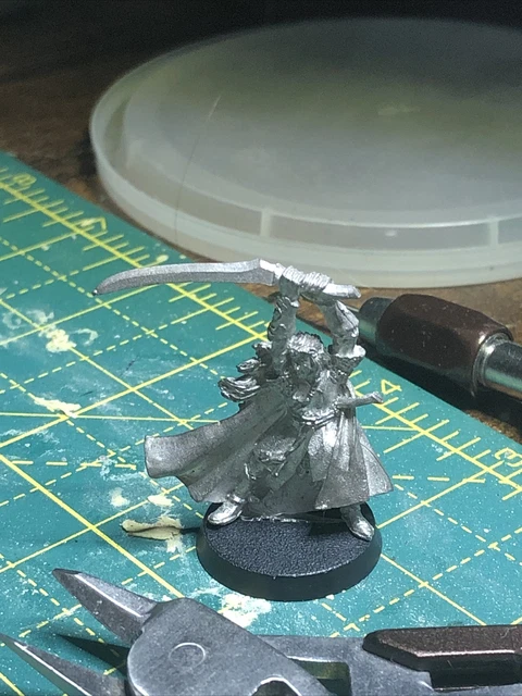 LOTR METAL ELROND Elf Hero - Warhammer / Seigneur des Anneaux X9178 EUR ...