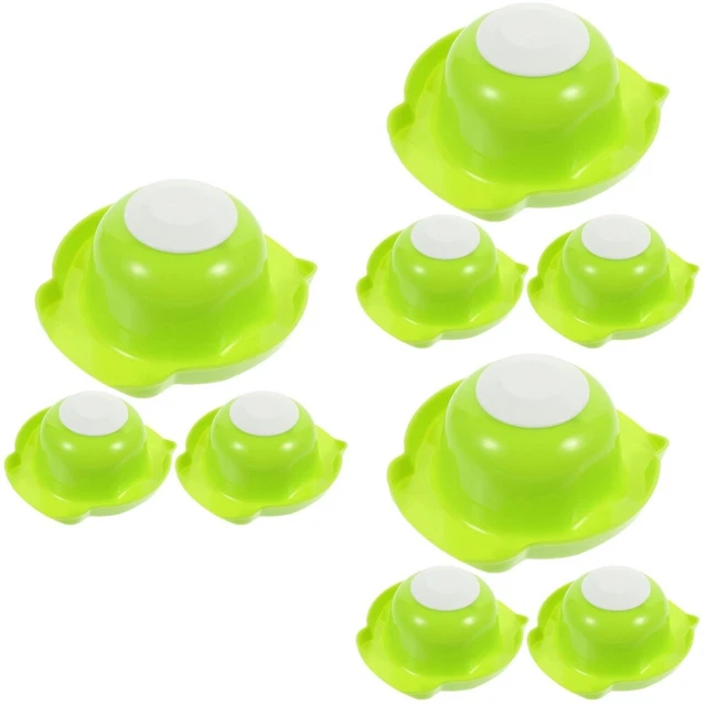 9 PCS VEGETABLE Hand Guard Mandolin Slicing Guard Dicing Machine £20.96 ...