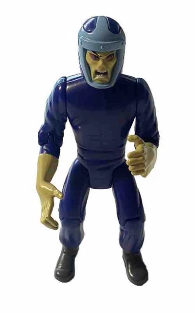 SCOOBY-DOO PHANTOM RACER Baddie Villain Action Figure Ghost Rider Blue ...