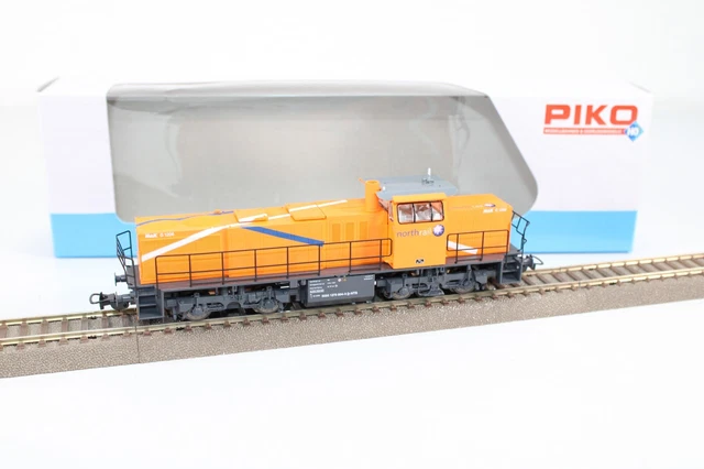 PIKO H0 59160 Diesellok Typ G 1206 "Northrail" 1275 804-3, DSS, OVP ...