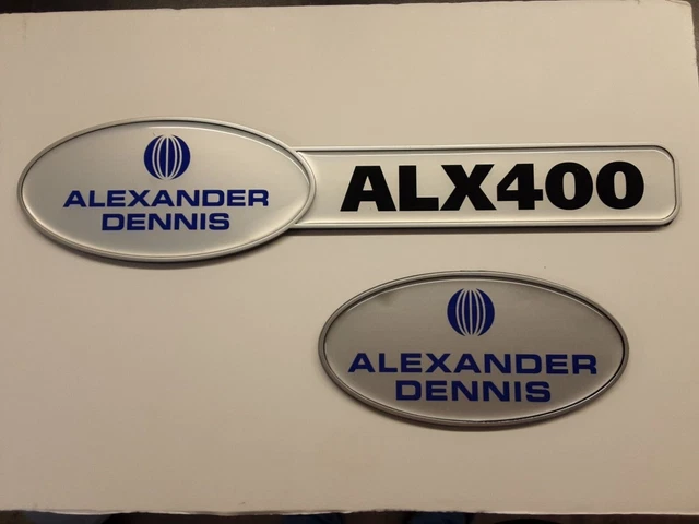 ALEXANDER DENNIS ALX400 Bus Body Badges £40.00 - PicClick UK