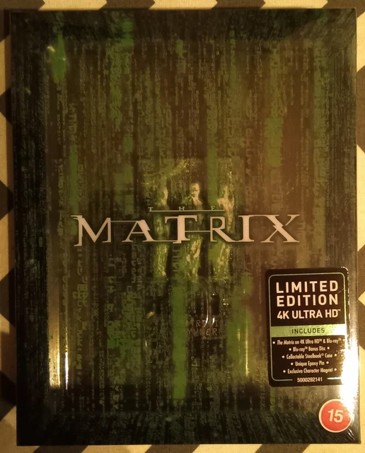 THE MATRIX TITANS OF CULT 4k LIMITED EDITION STEELBOOK#NEW OOP/OOS UK ...