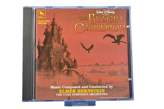 WALT DISNEY THE BLACK CAULDRON Soundtrack Score Elmer Bernstein Varese ...