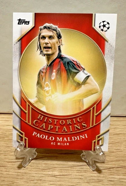 2024-25 TOPPS UCC Flagship Historic Captains Paolo Maldini - AC Milan £3.58 - PicClick UK