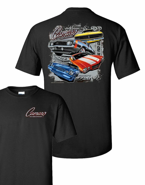 Johny Rockstar Chevy Chevrolet Camaro Early Generations Cars T Shirt