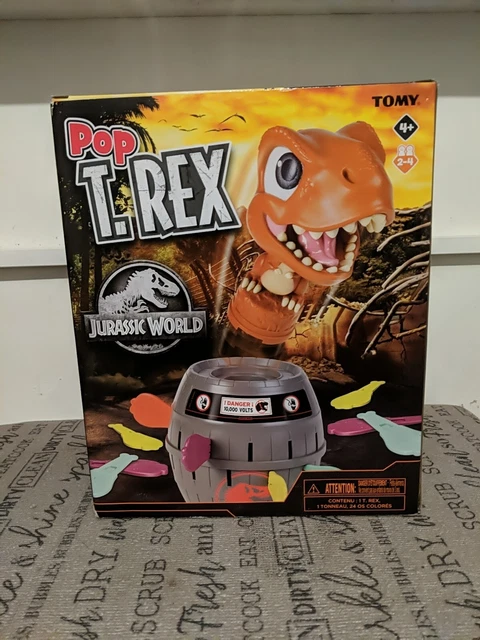 TOMY JURASSIC WORLD Pop Up T-Rex Gioco EUR 14,39 - PicClick IT