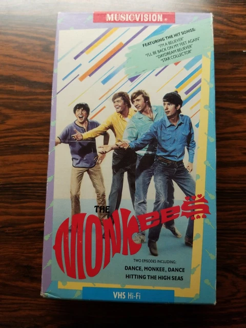 THE MONKEES VHS Musicvision Dance Monkee Dance and Hitting The High ...