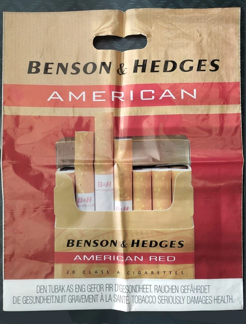 ANCIEN SACHET PUBLICITAIRE cigarettes Benson & Hedges EUR 6,50 ...