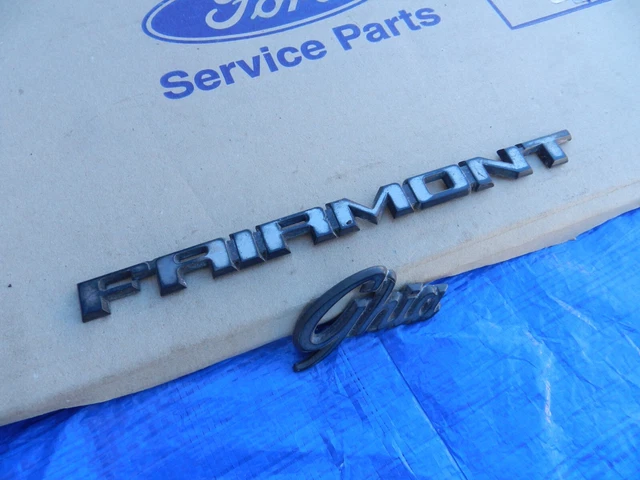 FORD XE FAIRMONT Ghia Boot Badges Genuine Ford $199.00 - PicClick AU