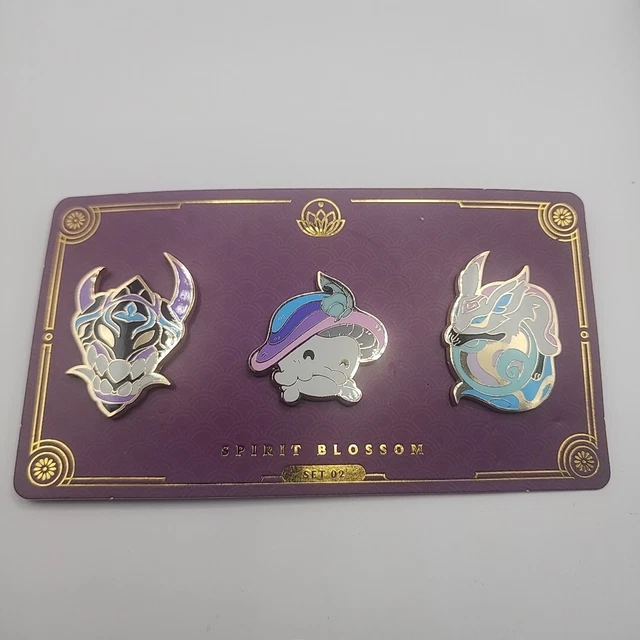 LEAGUE OF LEGENDS Limited Edition Pins 2020 Spirit Blossom Set 02 (3pc ...
