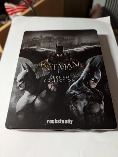 BATMAN ARKHAM COLLECTION steelbook Edition PS4 Free Tracked Postage £19 ...