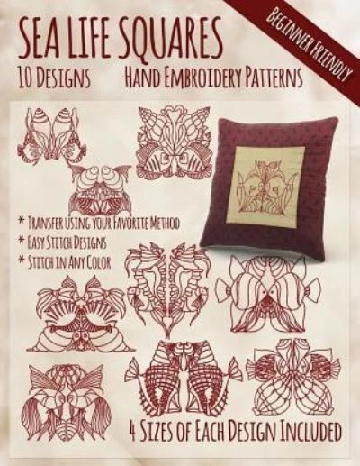 Sea Life Hand Embroidery Patterns FOR SALE! - PicClick UK