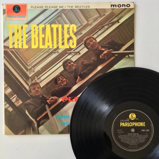 THE BEATLES ~ Please Please Me (Parlophone PMC 1202) 1963 Original UK Vinyl -1N £79.99 - PicClick UK
