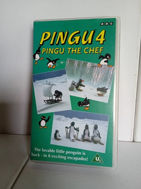 PINGU 4 -PINGU The Chef Vhs Video Tape EUR 7,01 - PicClick IT