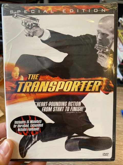 THE TRANSPORTER (DVD, 2008, Canadian Sensormatic Special Edition ...