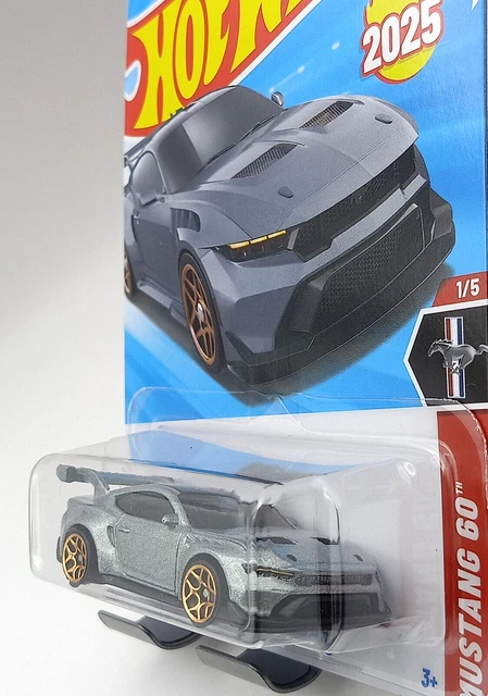 HOT WHEELS MAINLINE 2025 FORD MUSTANG GTD Silver FREE SHIPPING £18.50 ...