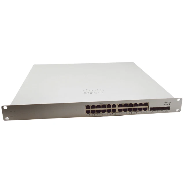 CISCO UNCLAIMED MERAKI Ms320-24P-Hw 24-Port Gigabit Managed Switch EUR ...