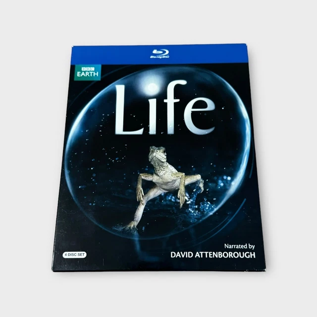 LIFE NARRATED BY David Attenborough Blu Ray BBC Earth Documentary £6.91 ...