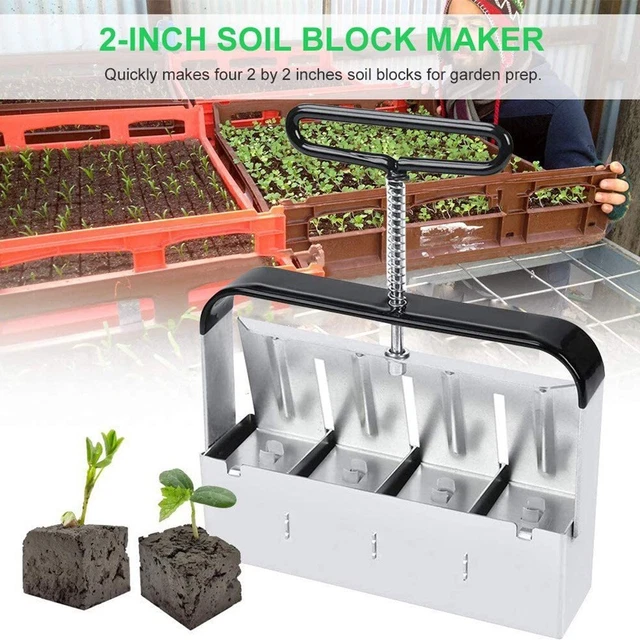 FARMS SOIL BLOCK Maker Soil Block Maker Soil Retarder Metal Soil Block ...