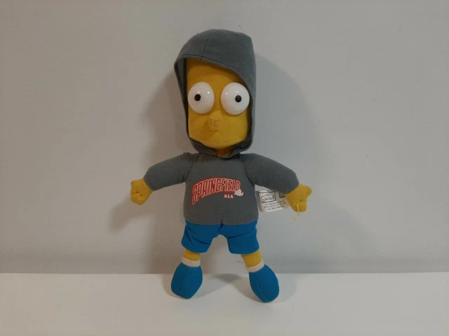 2005 THE SIMPSONS Plush Doll Bart Simpson in Gray Shirt $8.49 - PicClick AU