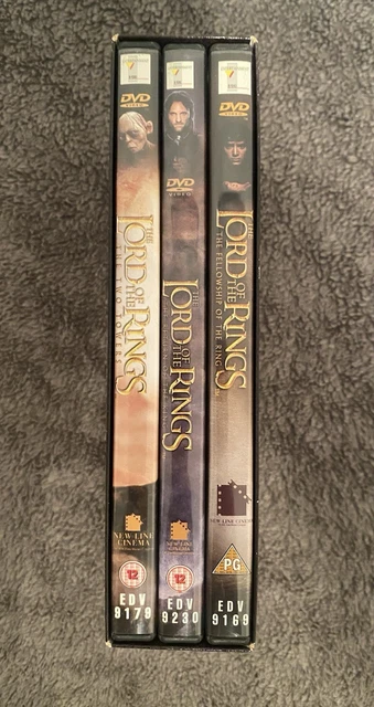 LORD OF THE Rings Trilogy DVD Box Set £8.12 - PicClick UK