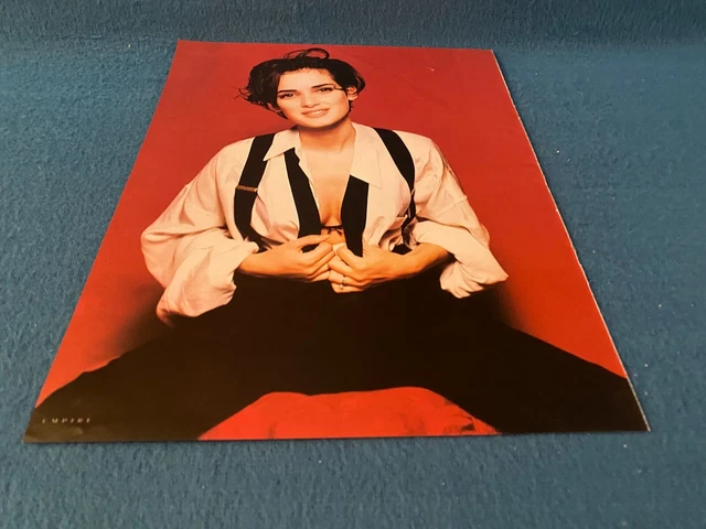 FRAMED PICTURE 11X9 Winona Ryder £22.99 - PicClick UK