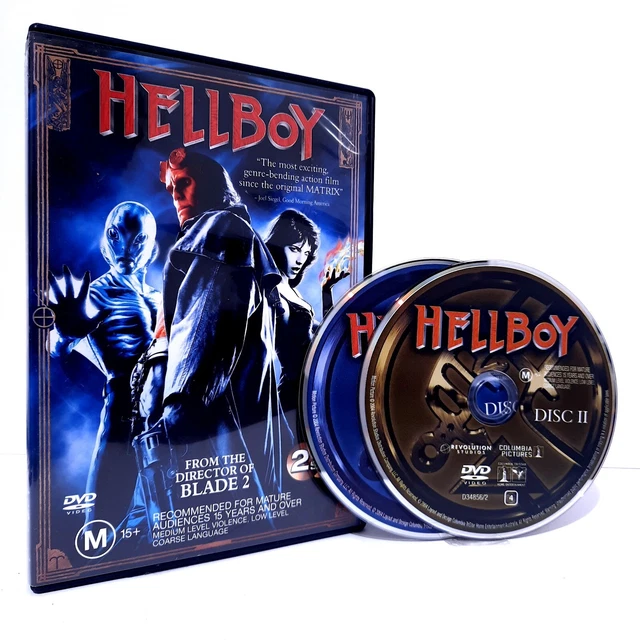 HELLBOY (2004) | DVD, R4 | Columbia/Tri-Star, 2004 | Guillermo del Toro ...