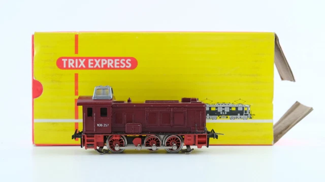 TRIX EXPRESS H0 Diesellok BR V36 257 3 Leiter Gleichstrom Defekt EUR 15 ...