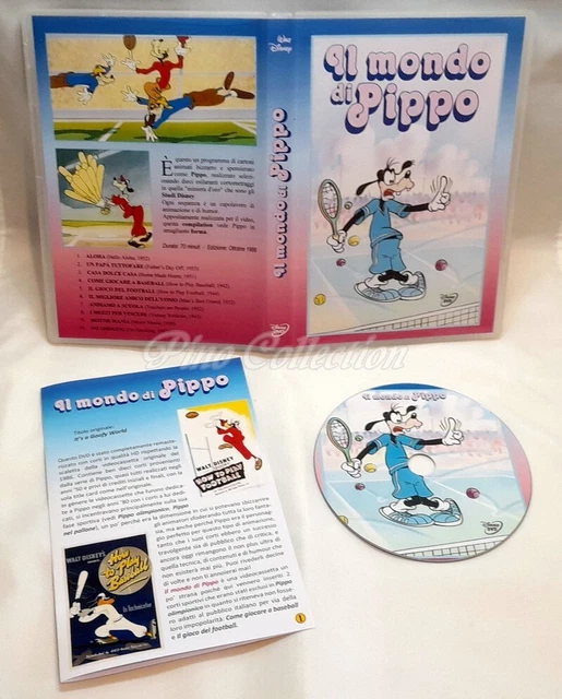 IL MONDO DI Pippo DVD DA VHS RE-MASTER 1986 RARO CARTONE ANIMATO ...