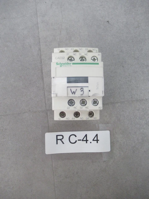 SCHNEIDER ELECTRIC CAD32 Contacteur de Puissance 230V AC 3 Ouverture 2 ...